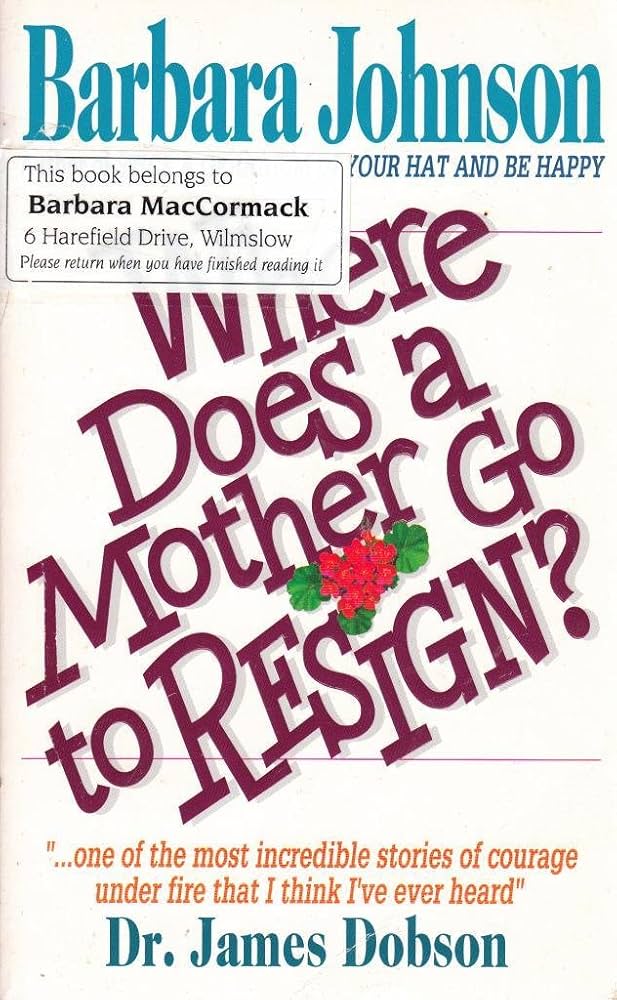 Where Does a Mother Go to Resign? by Barbara Johnson |Attic Books kenya